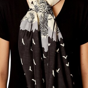 Birds Art Scarves Immedite SHIPPING FROM US - Etsy