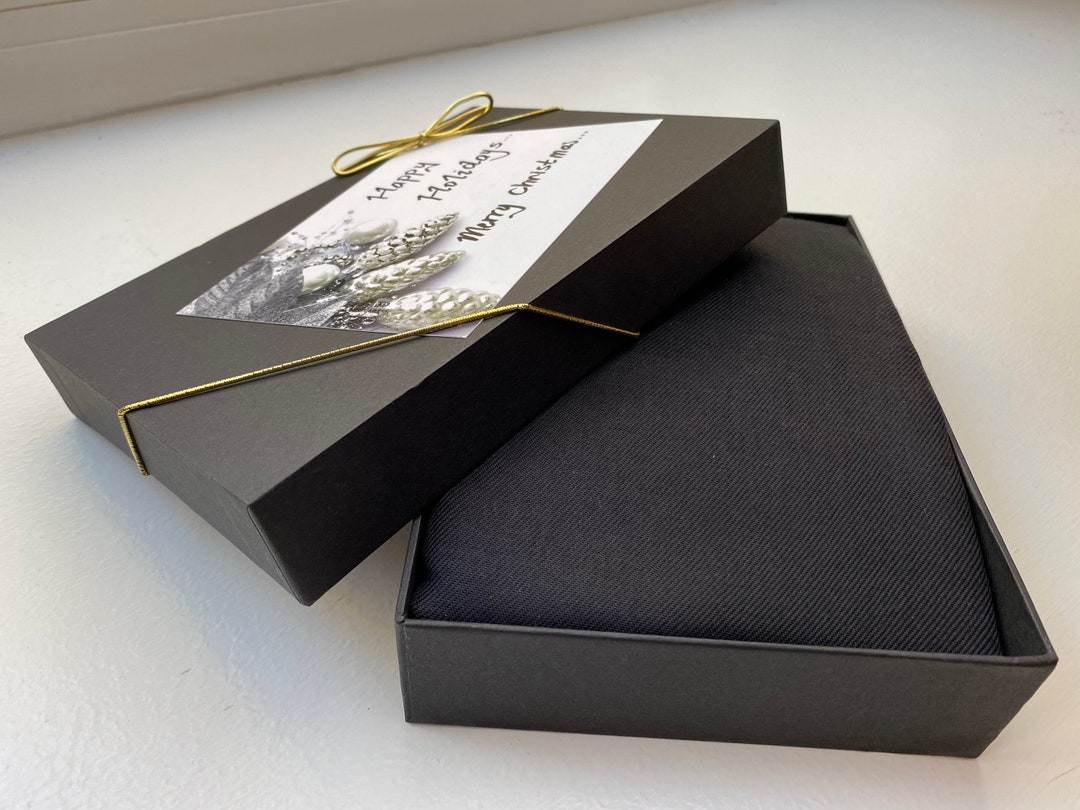 Scarf in Gift Box -silky Black Scarf Shawl Pashmina Elegant Black Gift ...