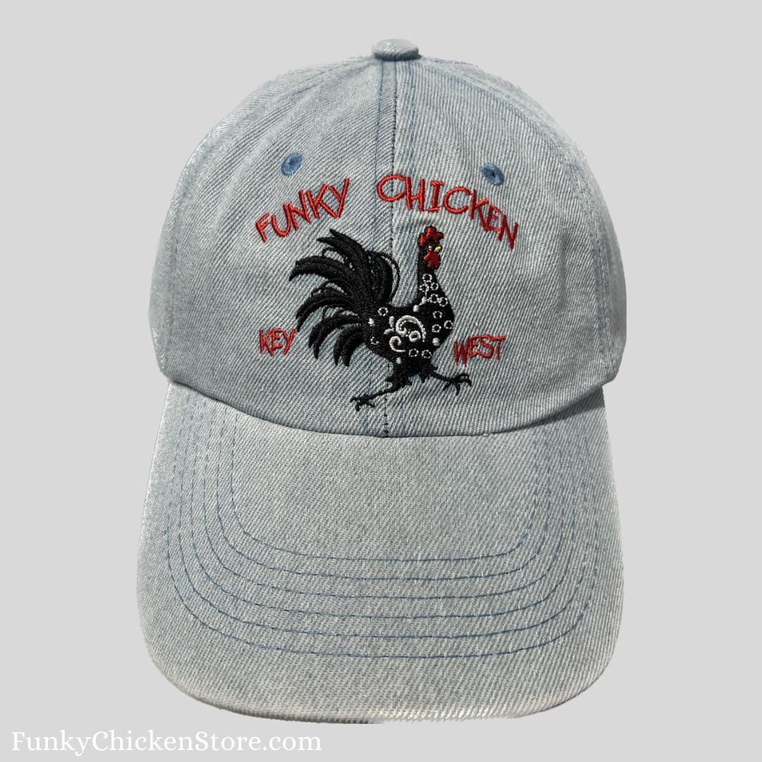 Logo Rooster Jean Embroidered Cap - Etsy