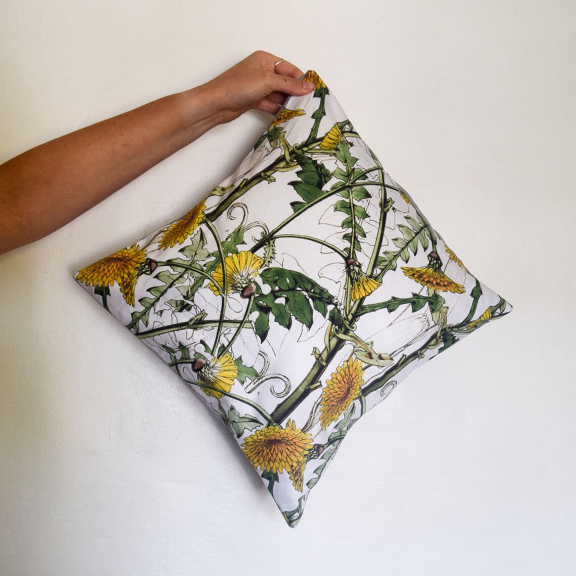 Dandelion Flower Cushion Cover - Etsy