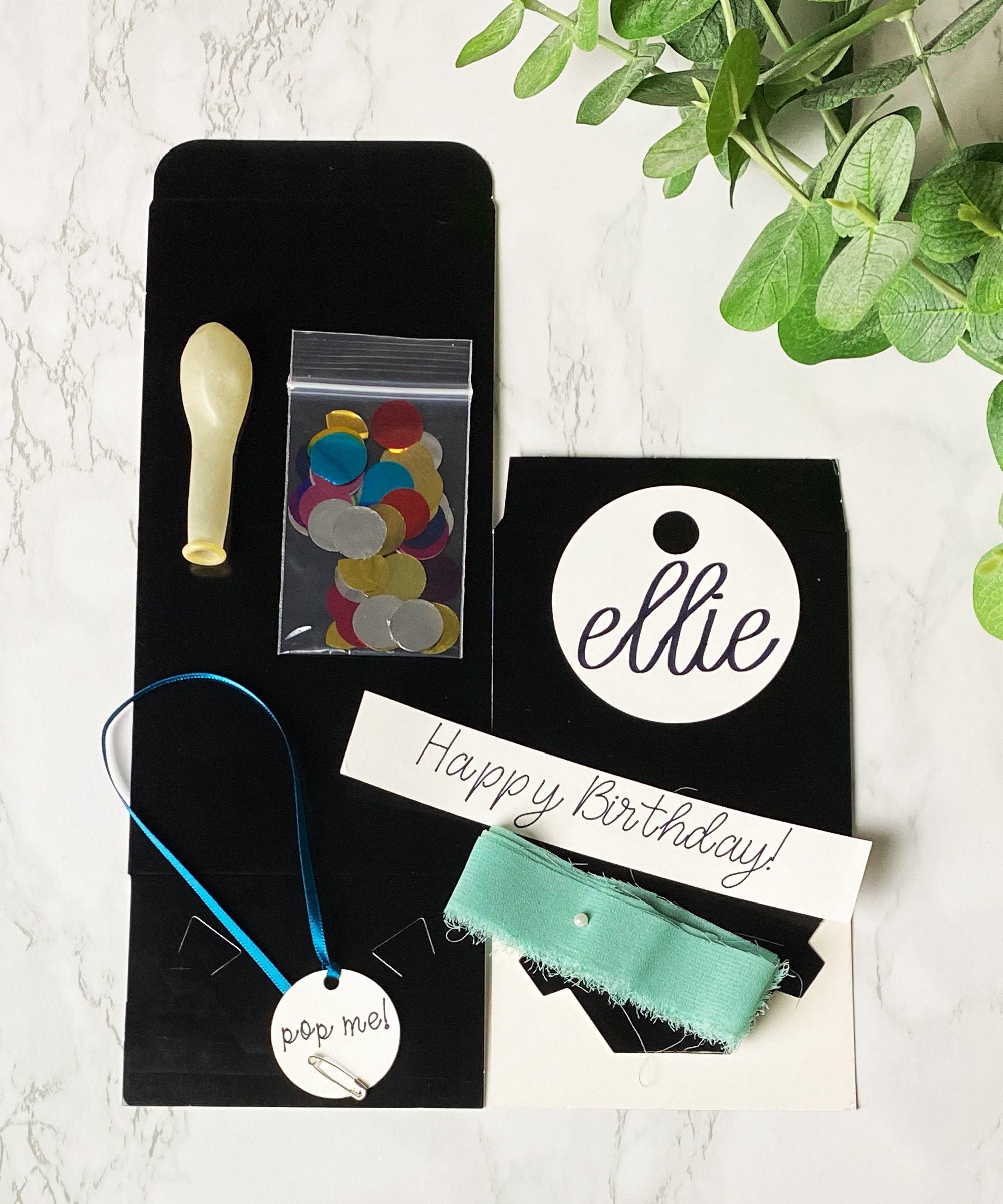 DIY Birthday in Box Birthday Birthday Card Surprise Box - Etsy