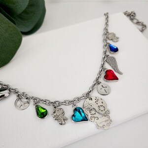 Halloween Catrina Necklace in Stainless Steel - Silver Skull Necklace ...