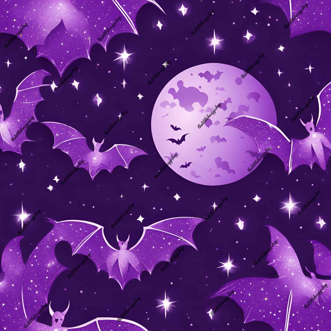 Bat Bundle Digital Papers - Etsy