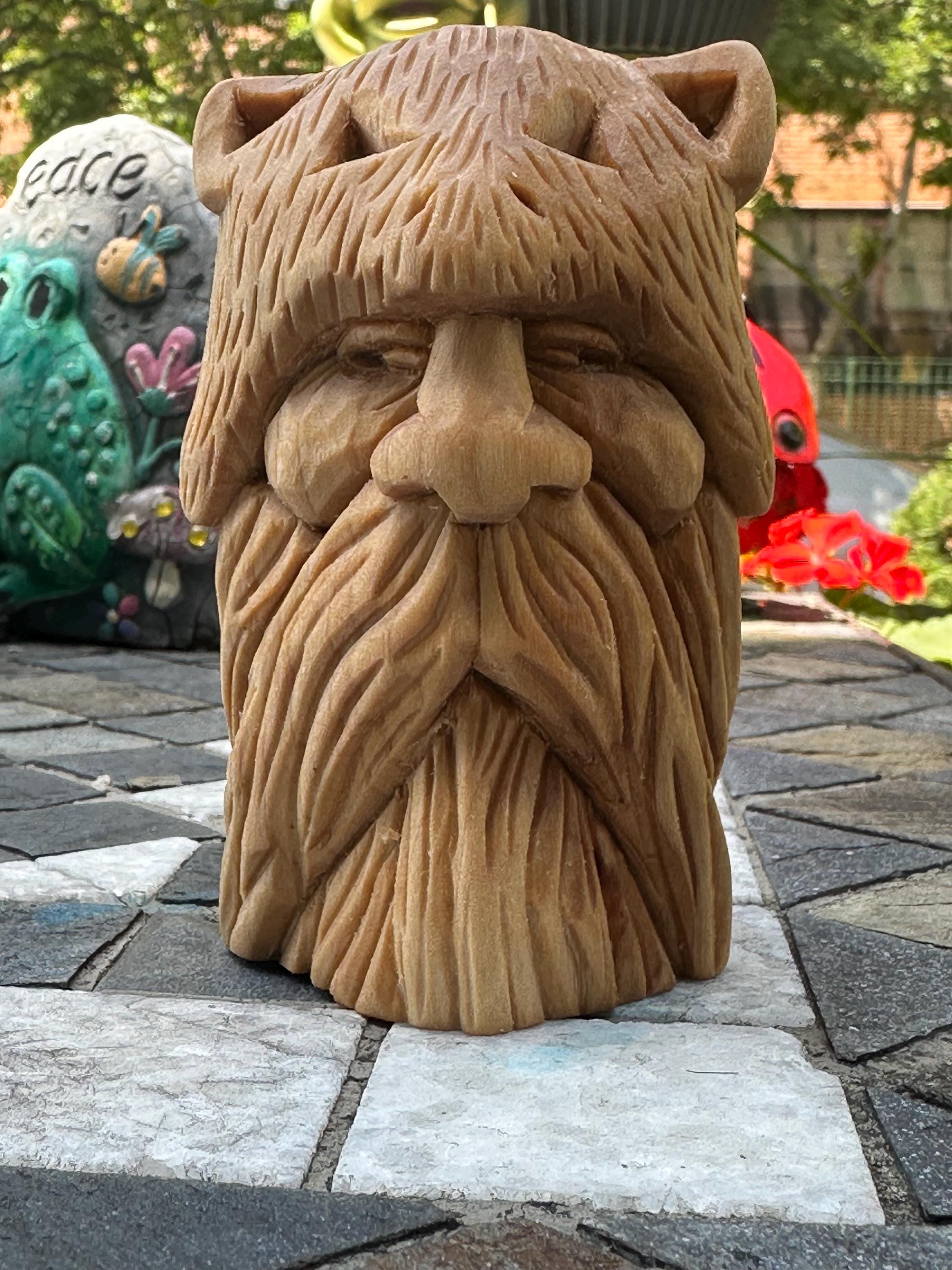 Hand-carved Wood Spirit. - Etsy