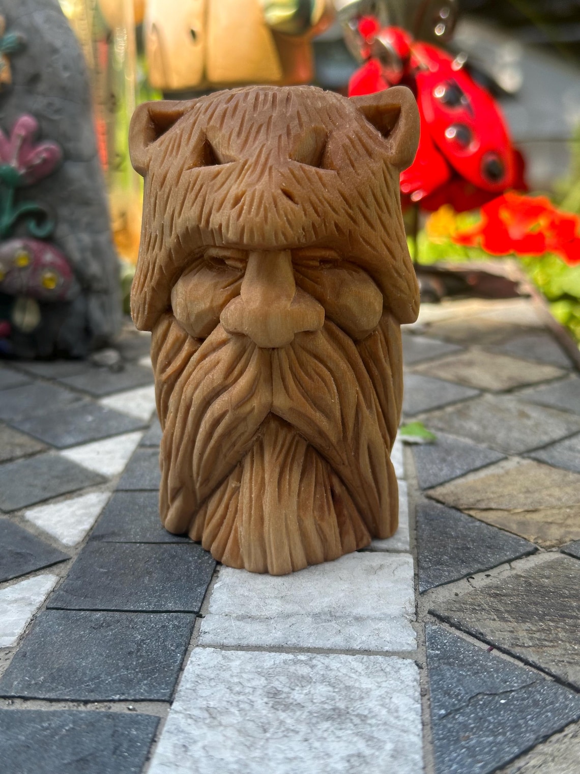 Hand-carved Wood Spirit. - Etsy