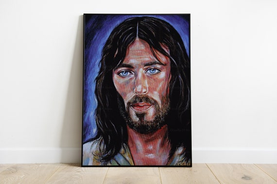 Jesus of Nazareth Painting Print - Etsy