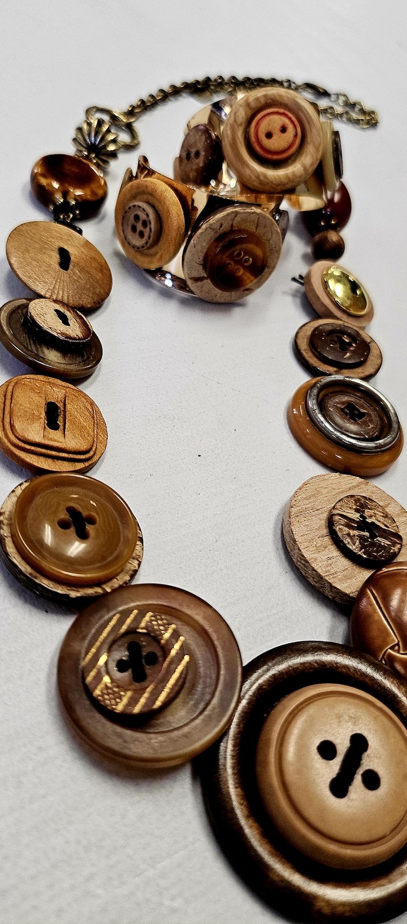 All Buttoned up Repurposed Button Set - Etsy