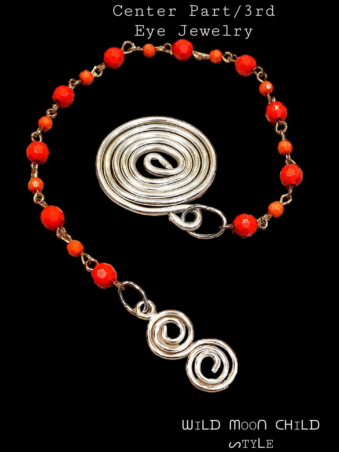 Center Part/3rd Eye Jewelry Sacral - Etsy