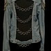Charms & Chains Upcycled Denim Jacket Large - Etsy