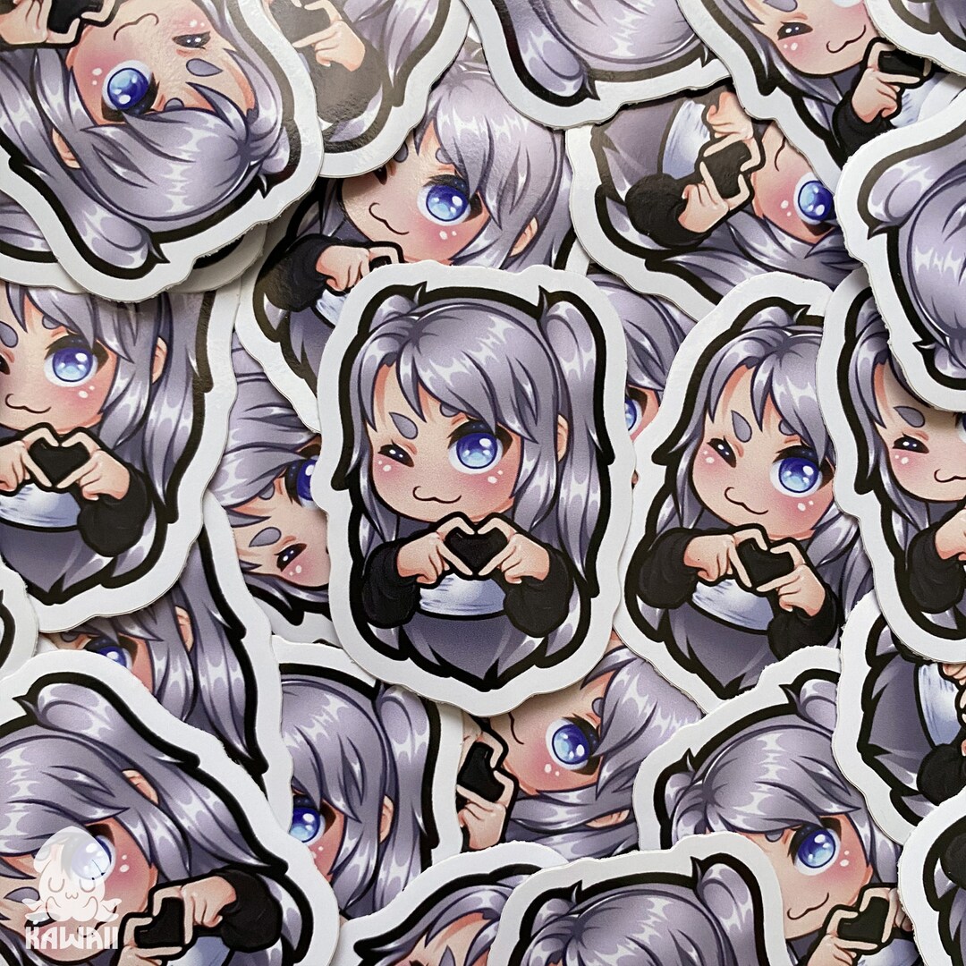 Hand Heart Sticker Laptop Vinyl Sticker Decal - Etsy