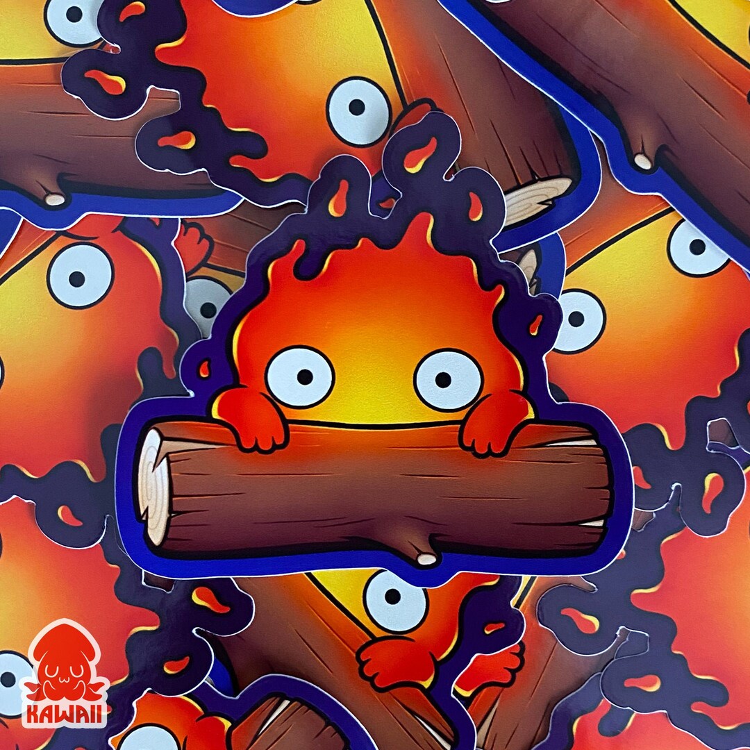 Fire Peek Sticker, Laptop Sticker, Vinyl Sticker Decal - Etsy