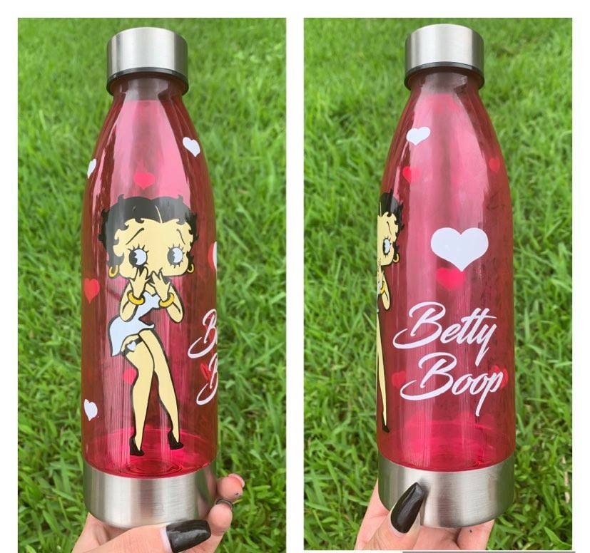 Betty Boop Water Bottle - Etsy