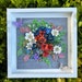 Quilling Flower Wall Art, Quilled Picture Frame, Original Gift, Gift ...