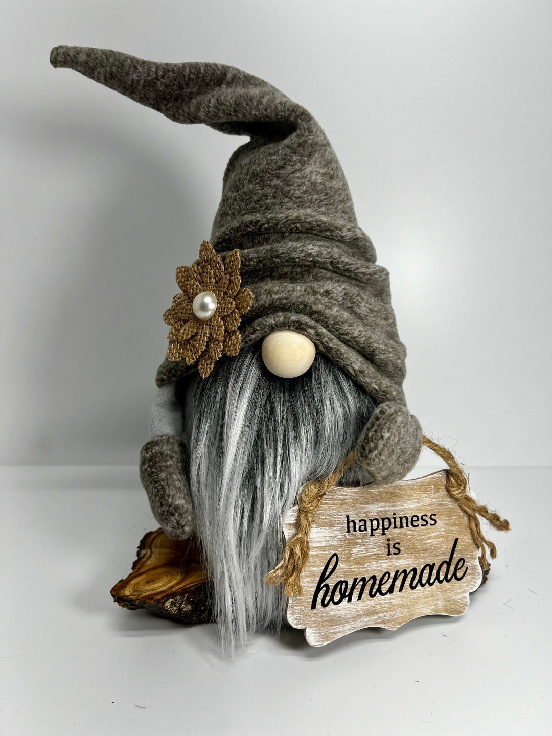 Rustic Farmhouse Gnome - Etsy