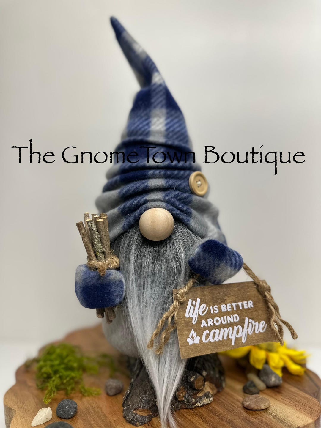Happy Camper Gnome - Etsy