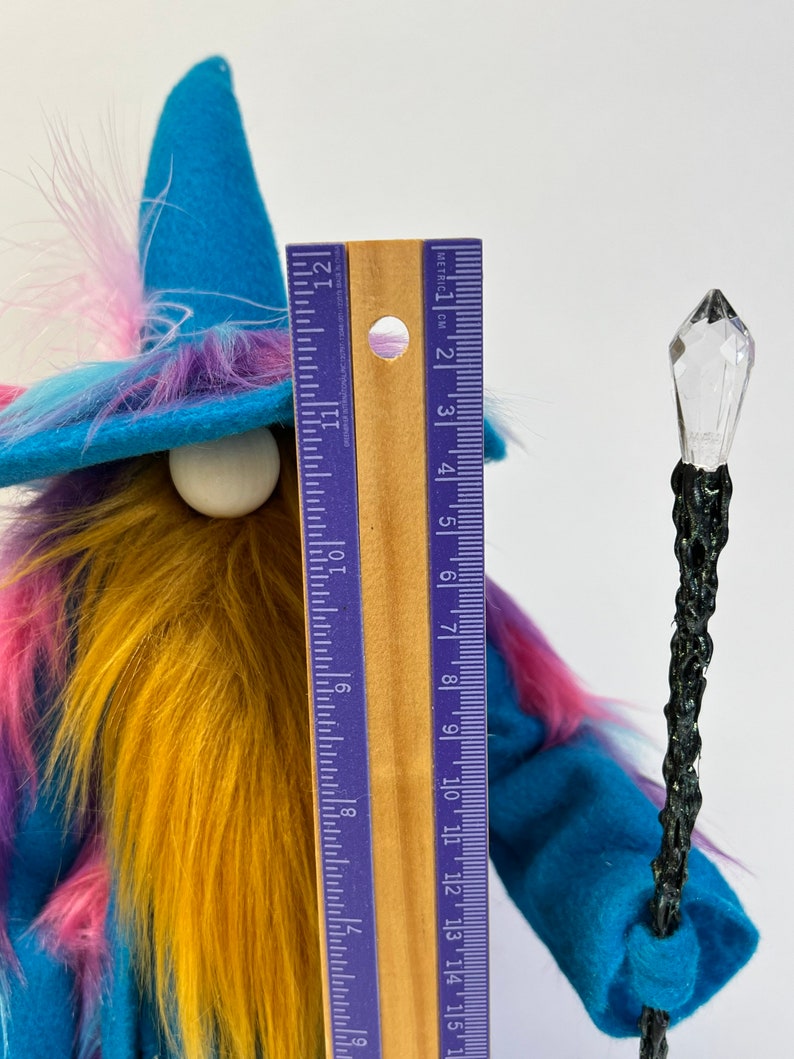 Rainbow Wizard Gnome - Etsy
