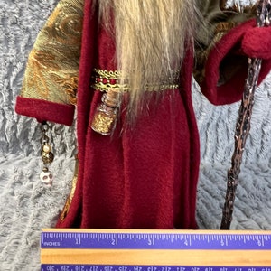 Burgundy Wizard Gnome - Etsy