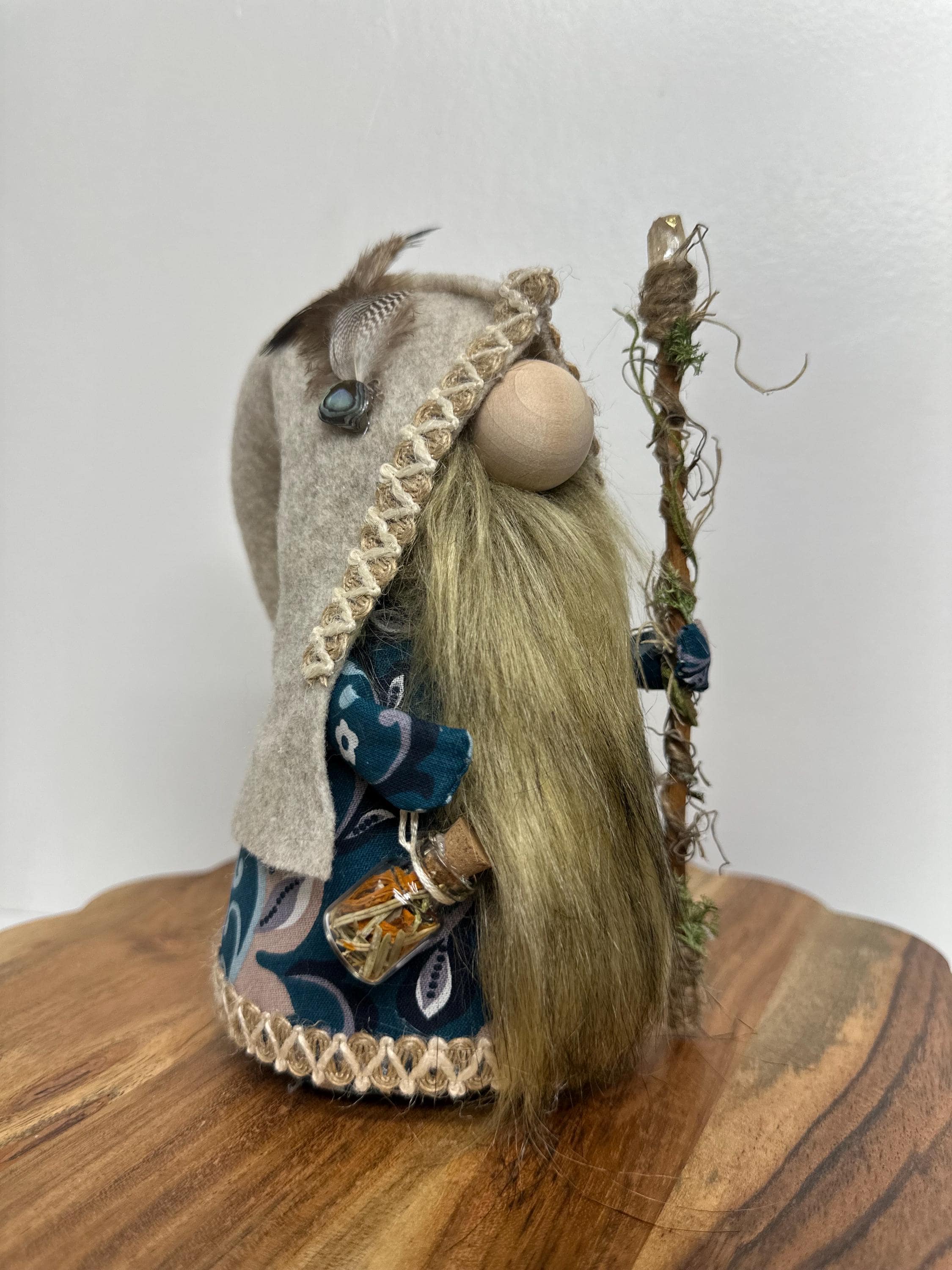 Small Woodland Wizard Gnome - Etsy