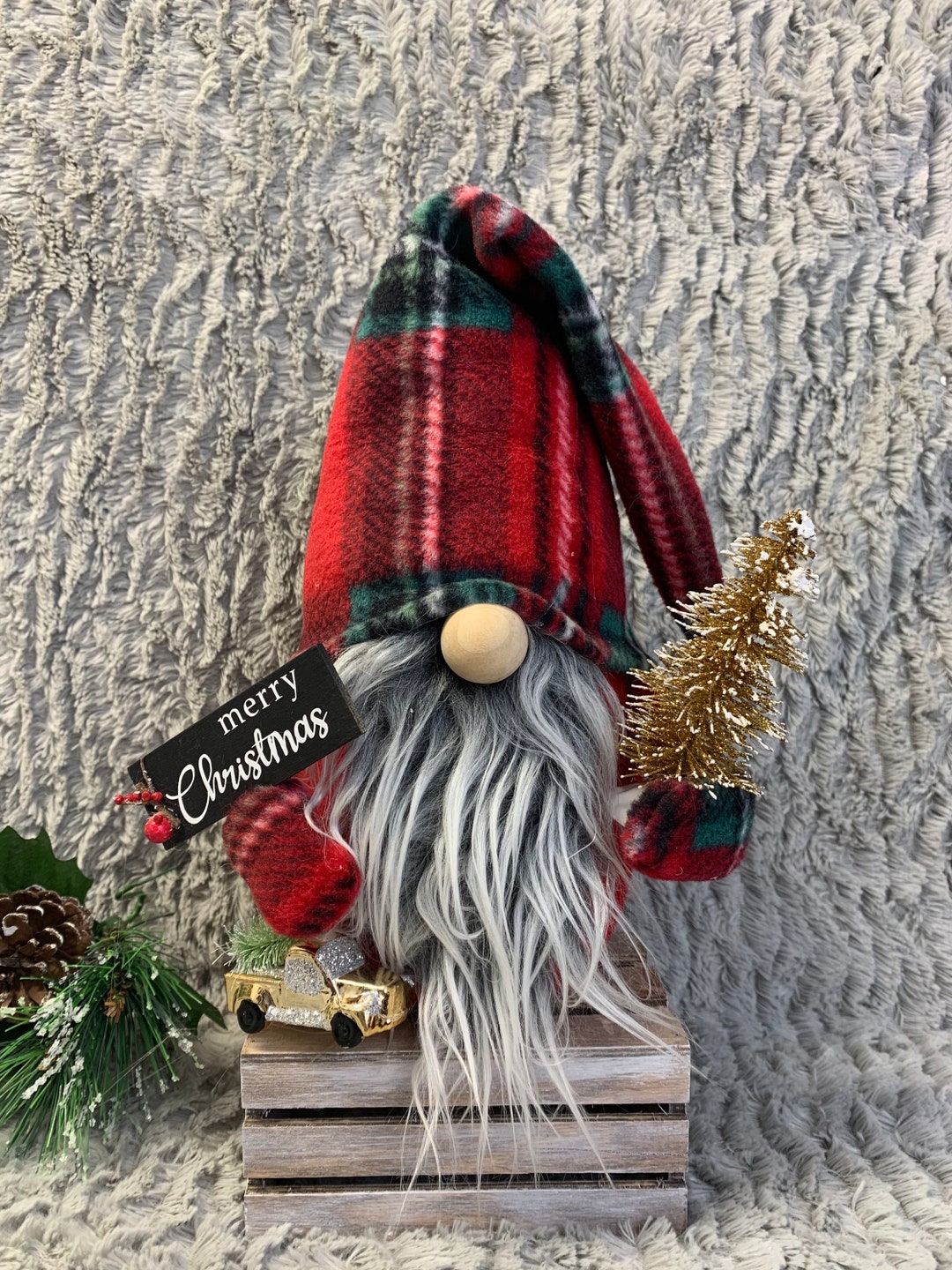 Holiday Gnome, Christmas Decoration, Christmas Gift - Etsy