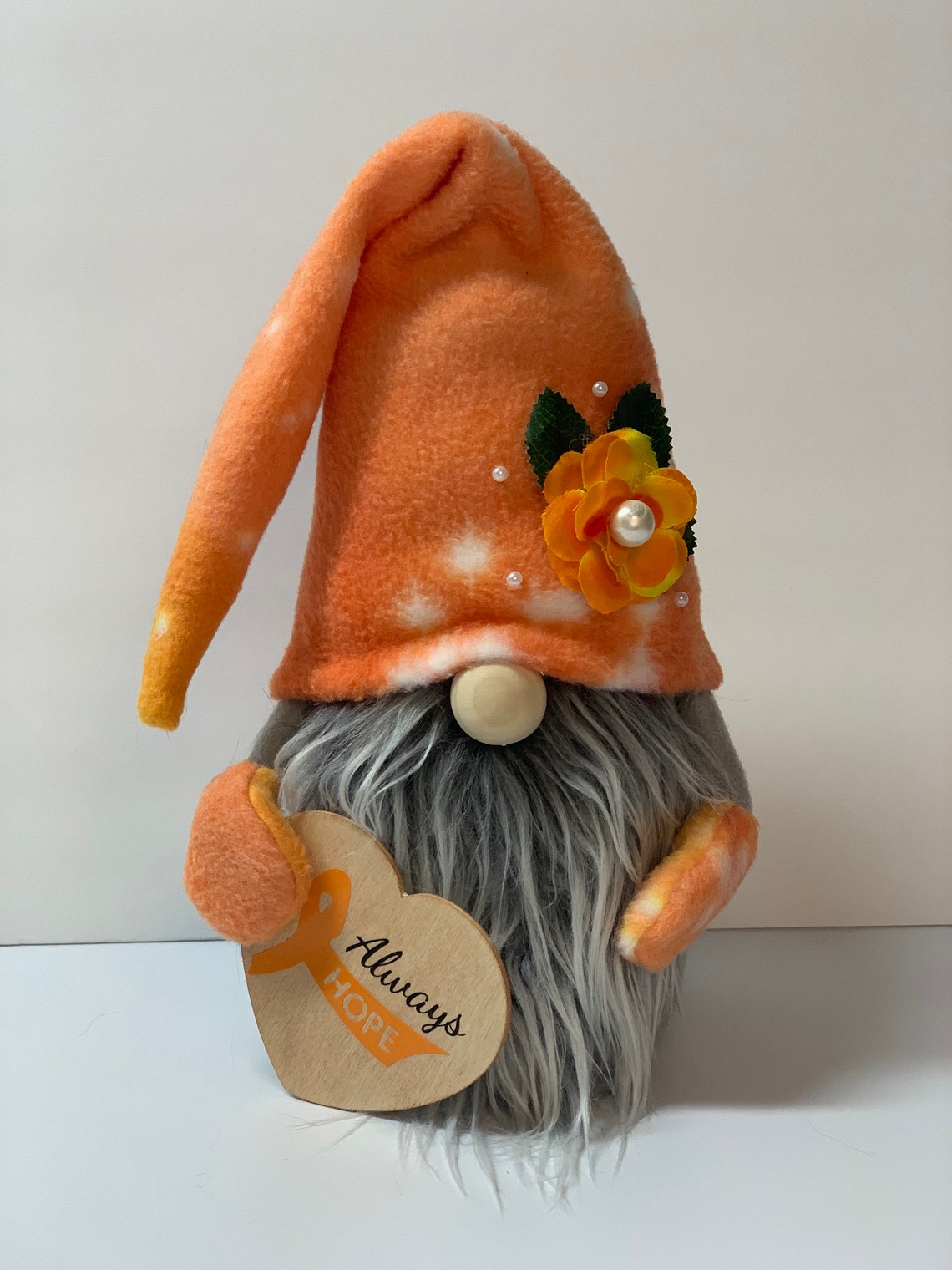 Orange Hope Gnome - Etsy