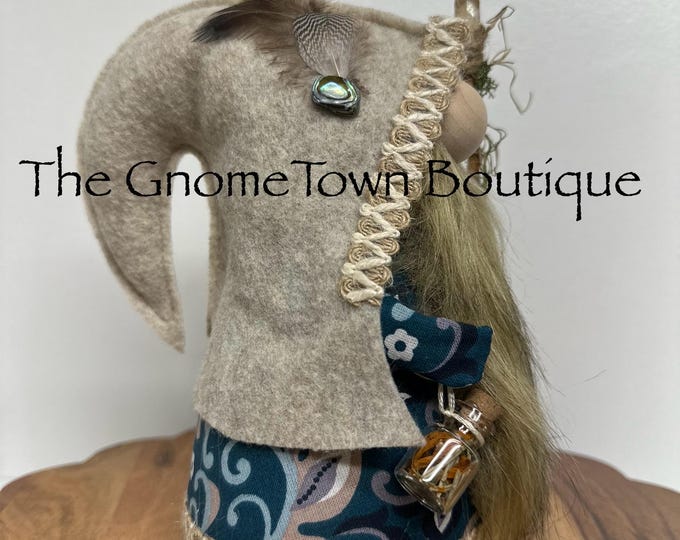 Small Woodland Wizard Gnome - Etsy