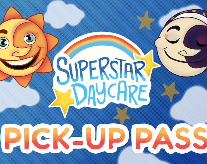 Superstar Daycare Pickup Pass (fnaf Security Breach) - Etsy