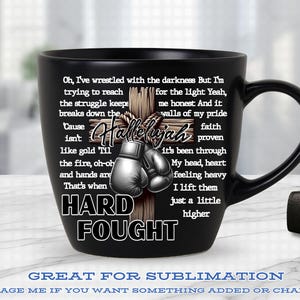 Christian Boxing Gloves Cross PNG: Hard Fought Hallelujah Lyrics ...