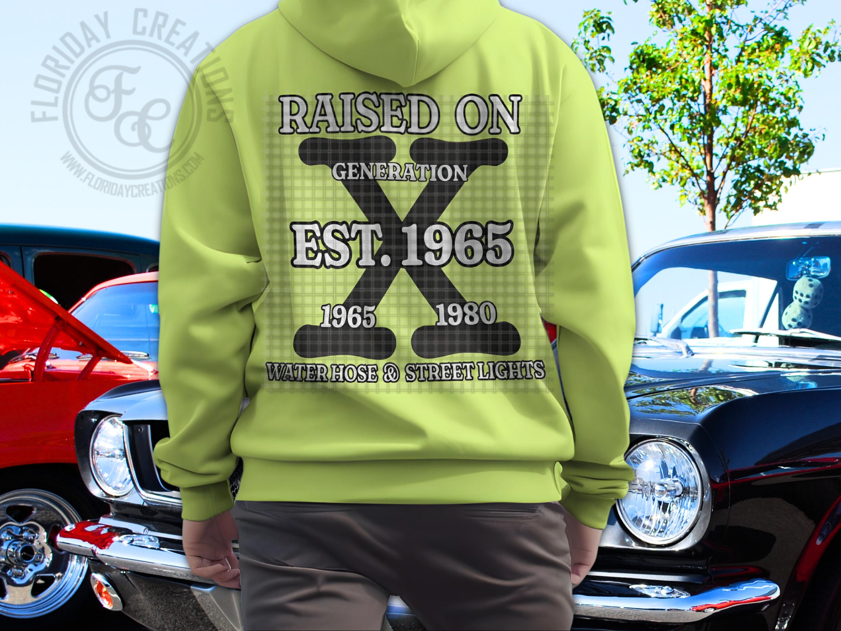 Gen-x Nostalgia SVG PNG: Water Hose & Streetlights (digital Download ...