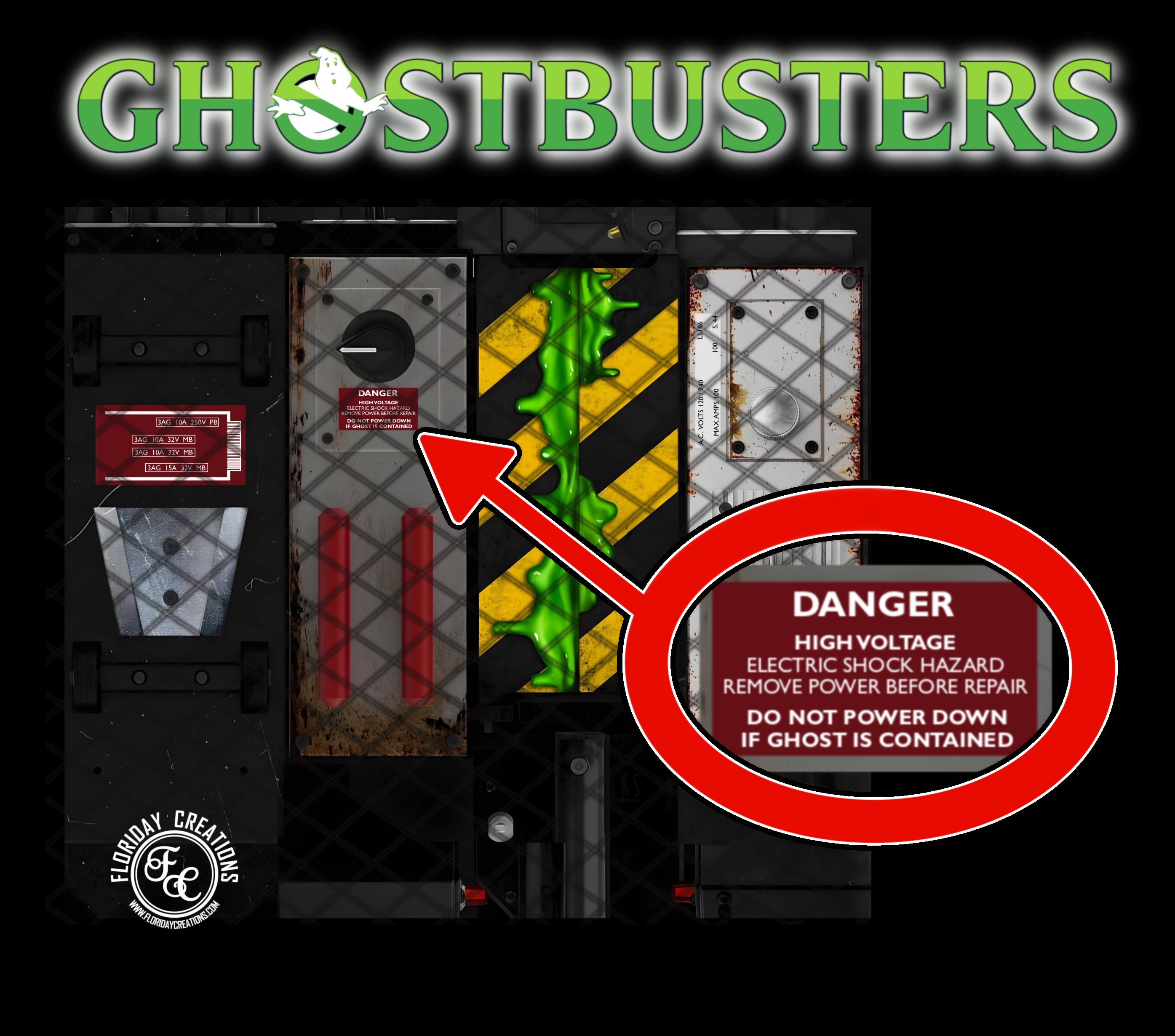 Ghostbusters, Ghost Trap Tumbler Wrap, 20oz Skinny Tumbler Wrap Design ...