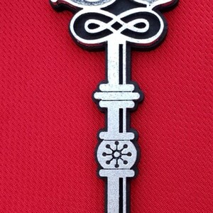 Santa Key Lock Pass SVG Laser Cut Glowforge Christmas DXF PNG - Etsy