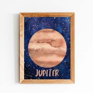 Solar System Wall Art, Outer Space Wall Decor, Digital Download ...