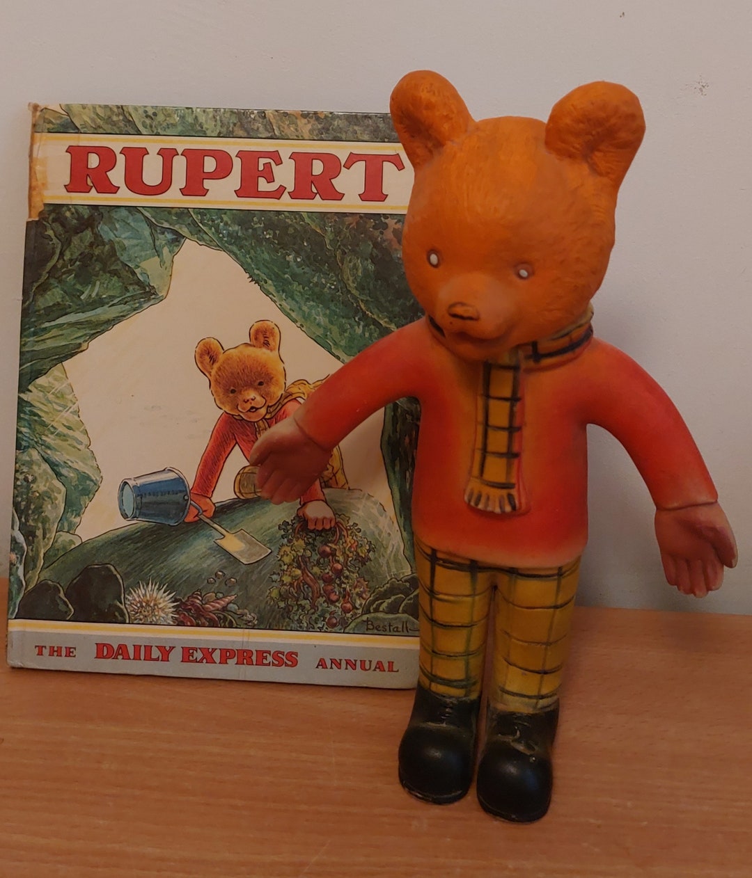 Vintage Rupert the Bear and Annual. - Etsy