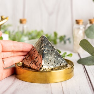 Pyrite Large Pyramid Crystal Tower - Raw Natural Large Pyrite Towers ...