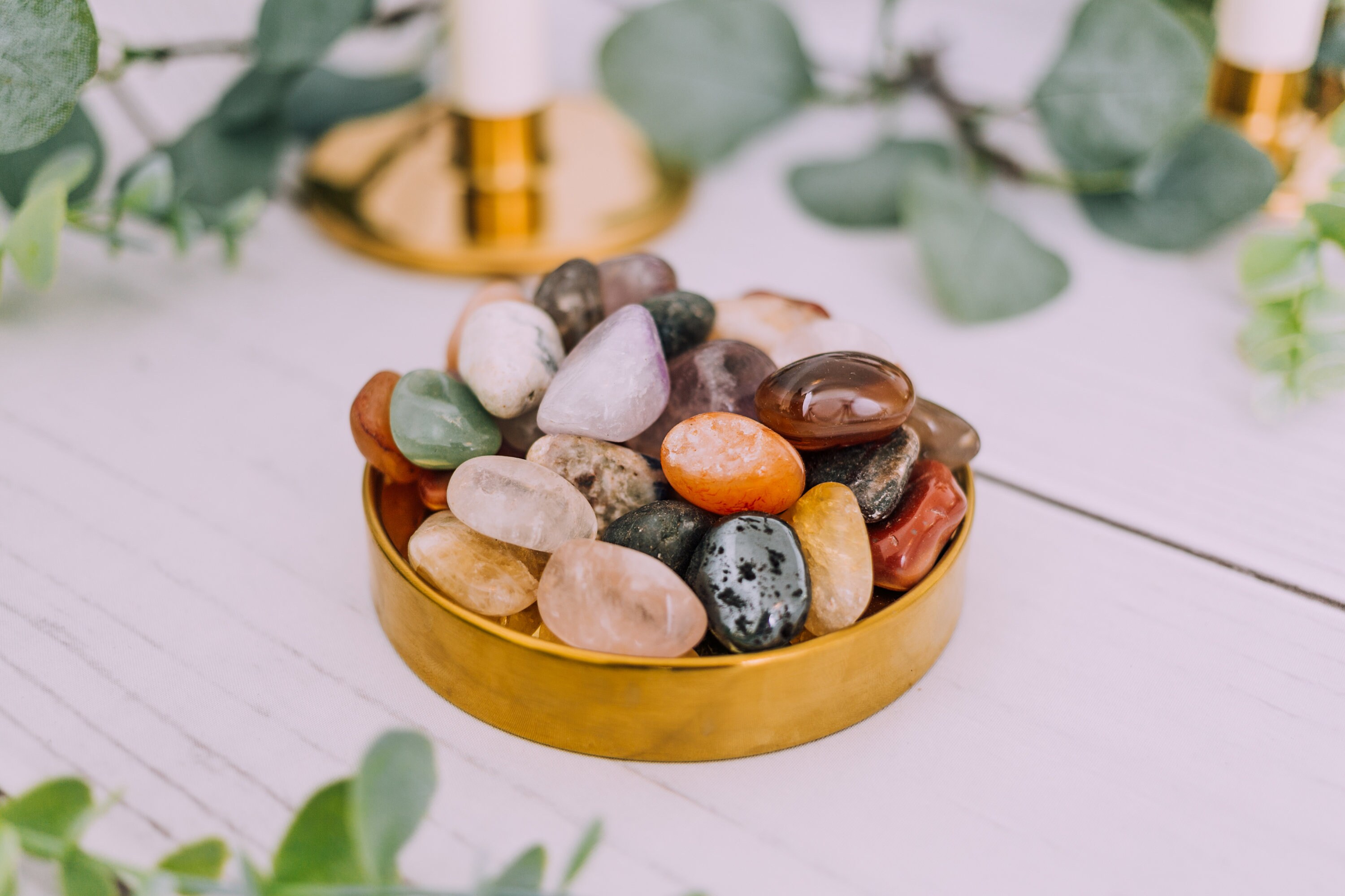 Natural Tumbled Stones Mix- Healing Crystals - Bulk Crystals for ...