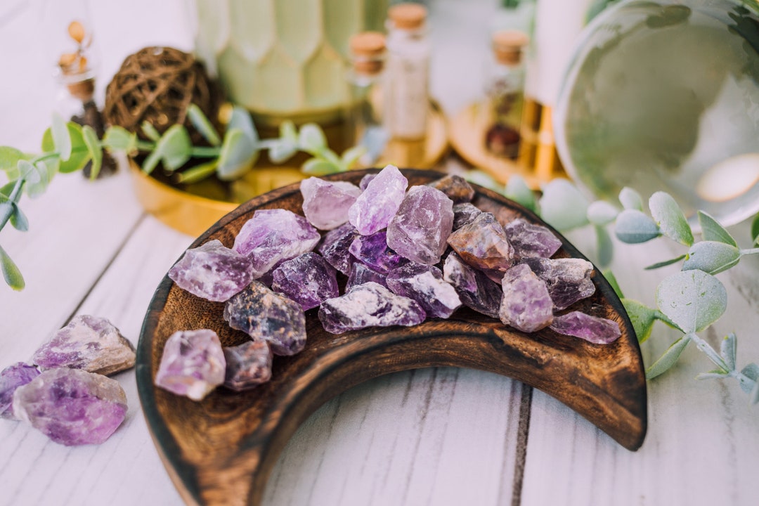Rough Raw Amethyst Crystals Stones From Brazil High Grade A - Etsy
