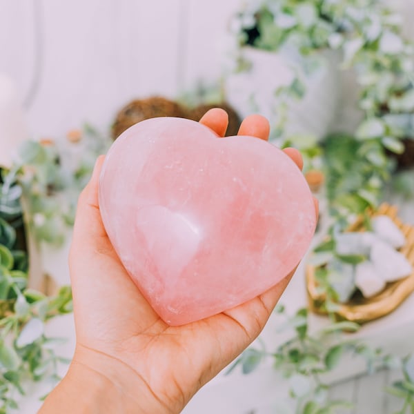 Large Rose Quartz - Etsy