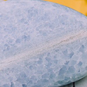 Blue Calcite Polished Freeform, Large Free Standing Cut Base, Specimens ...