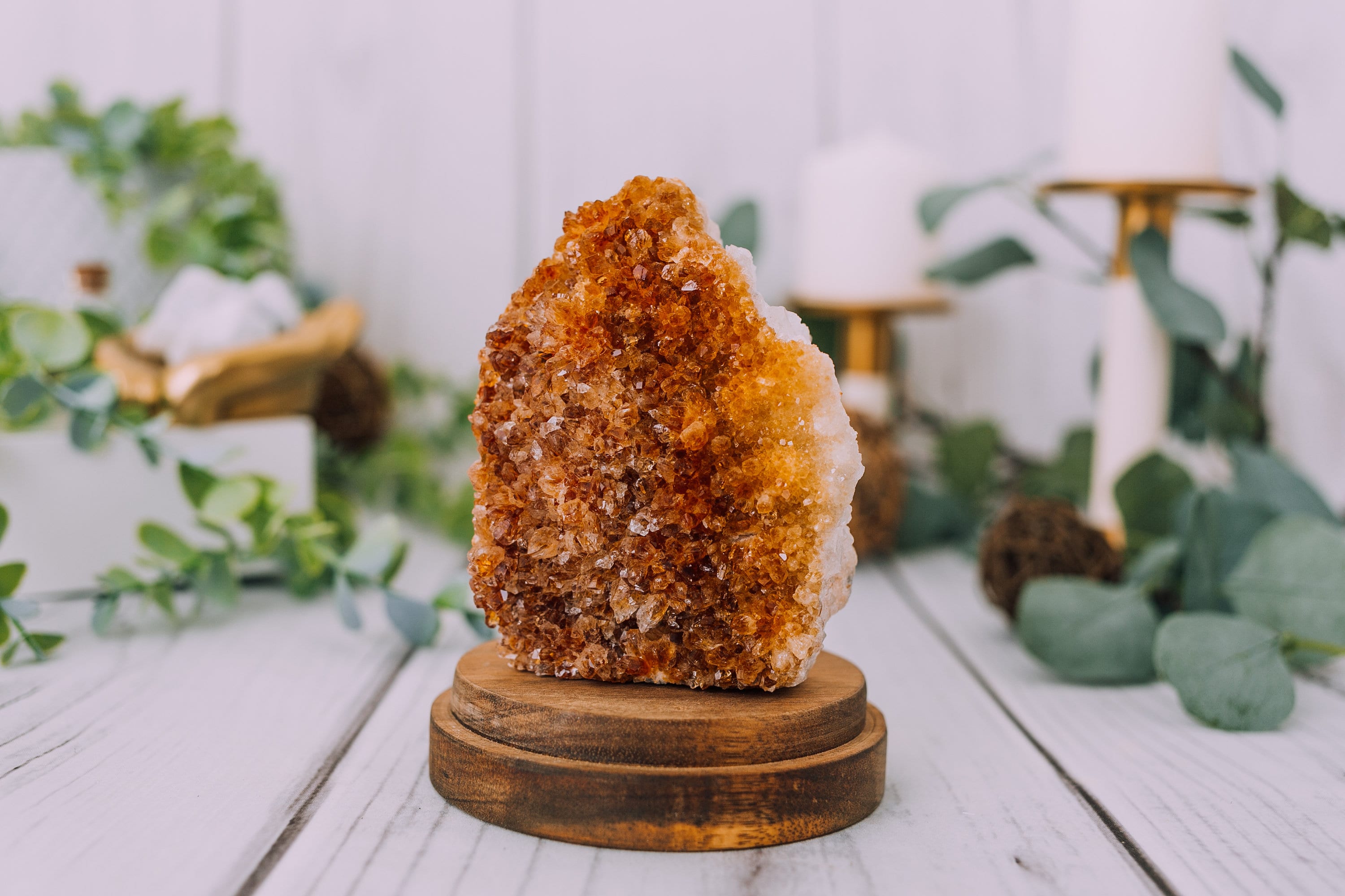 Raw Natural Citrine Cutbase Self Standing Citrine Citrine - Etsy