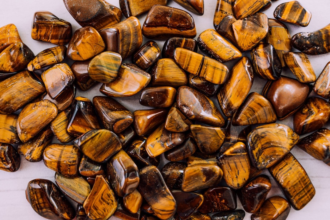 Tumbled Tiger Eye Stones - High Grade A Quality - Healing Crystals - 4 ...