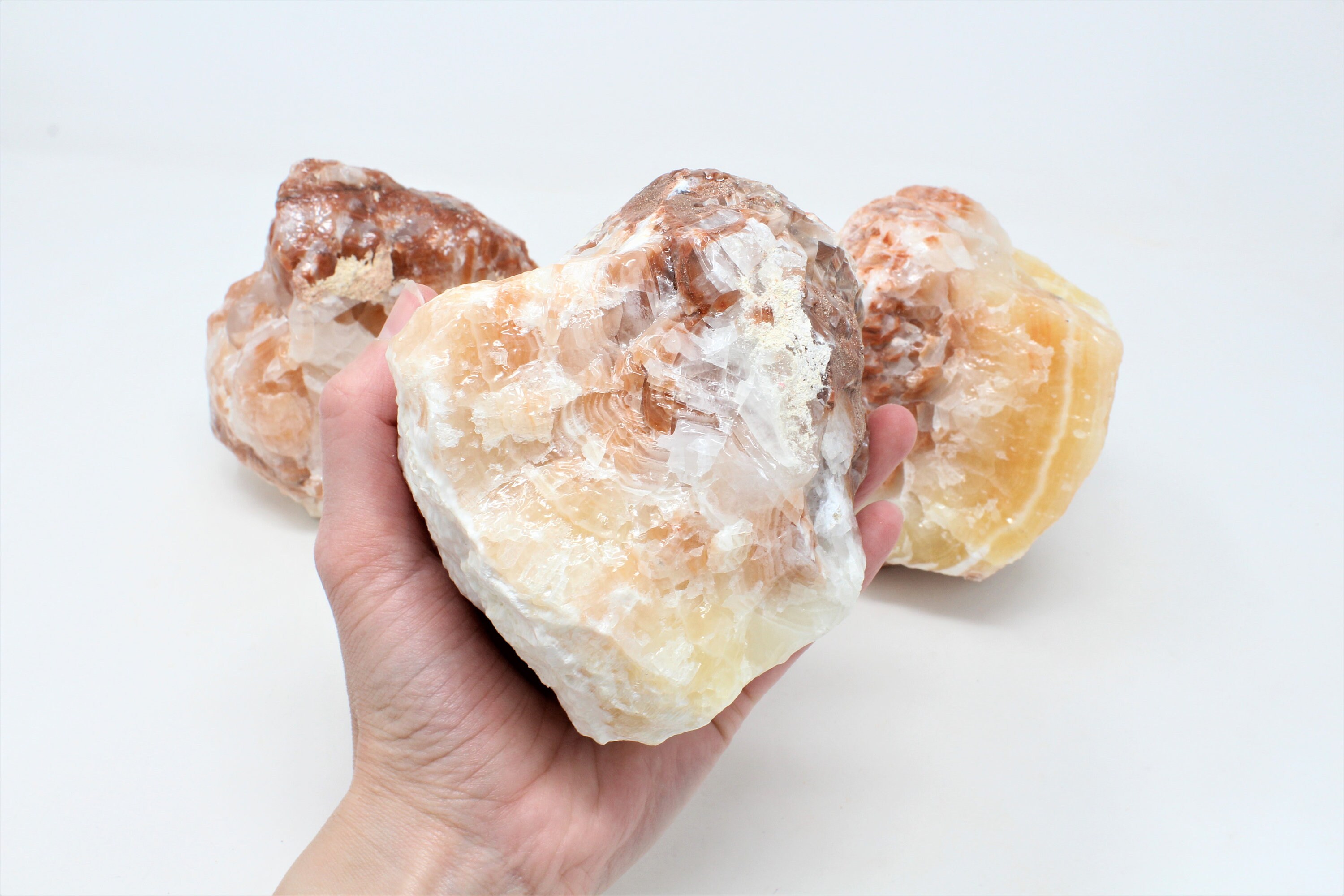 Red Calcite XL Rough Raw Chunk from Mexico High Grade A | Etsy