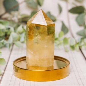 Citrine Tower - Citrine Towers Obelisk Points - Raw Citrine Point Tower ...