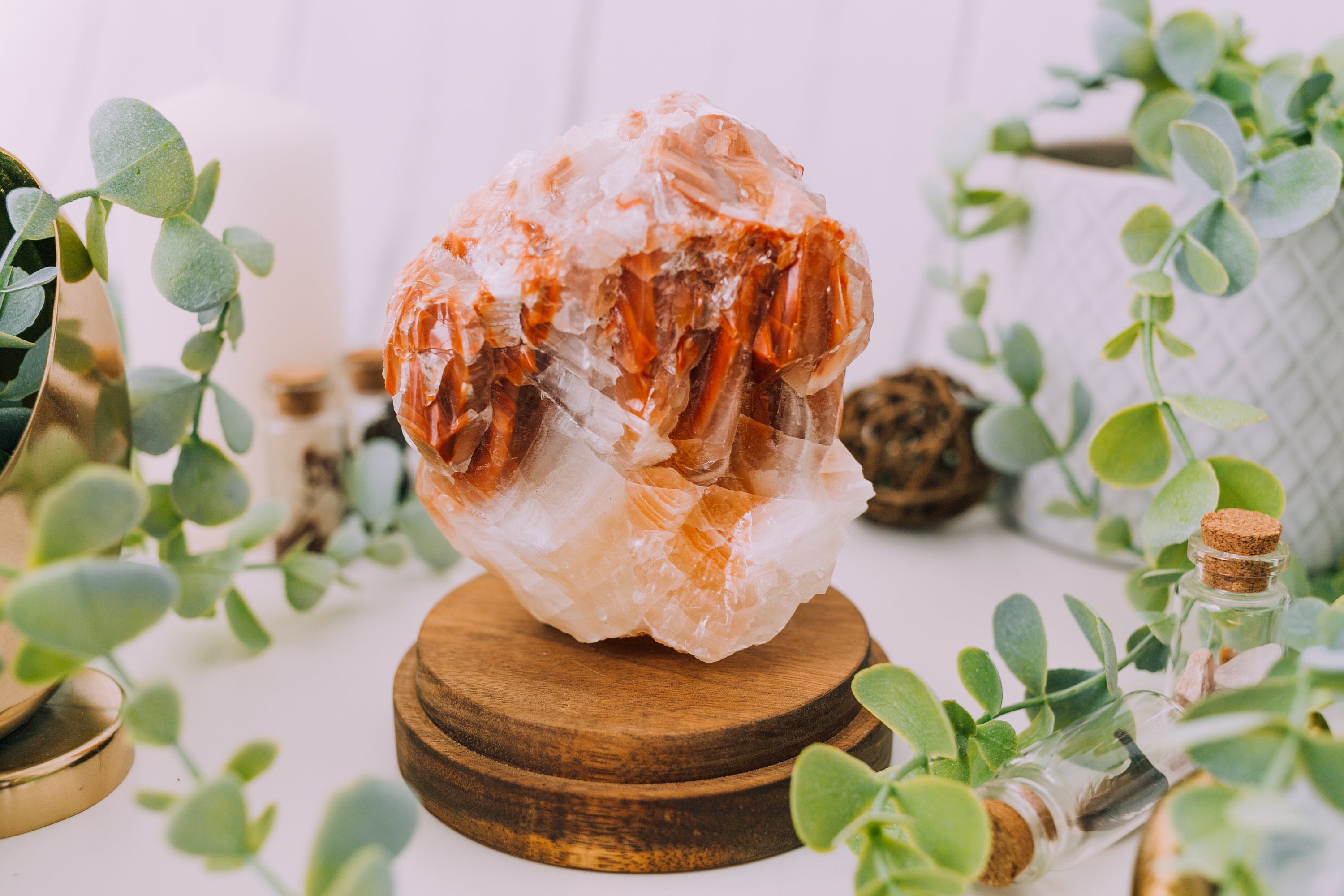 Red Calcite XL Rough Raw Chunk From Mexico, High Grade A Quality ...