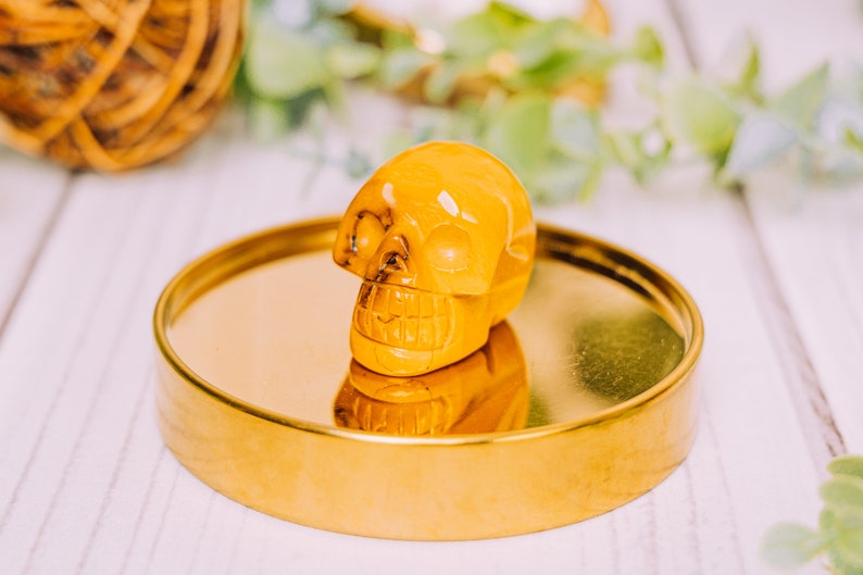 Mookaite Crystal Skull 2 Inch - Gem Skull Head Carving - Authentic ...