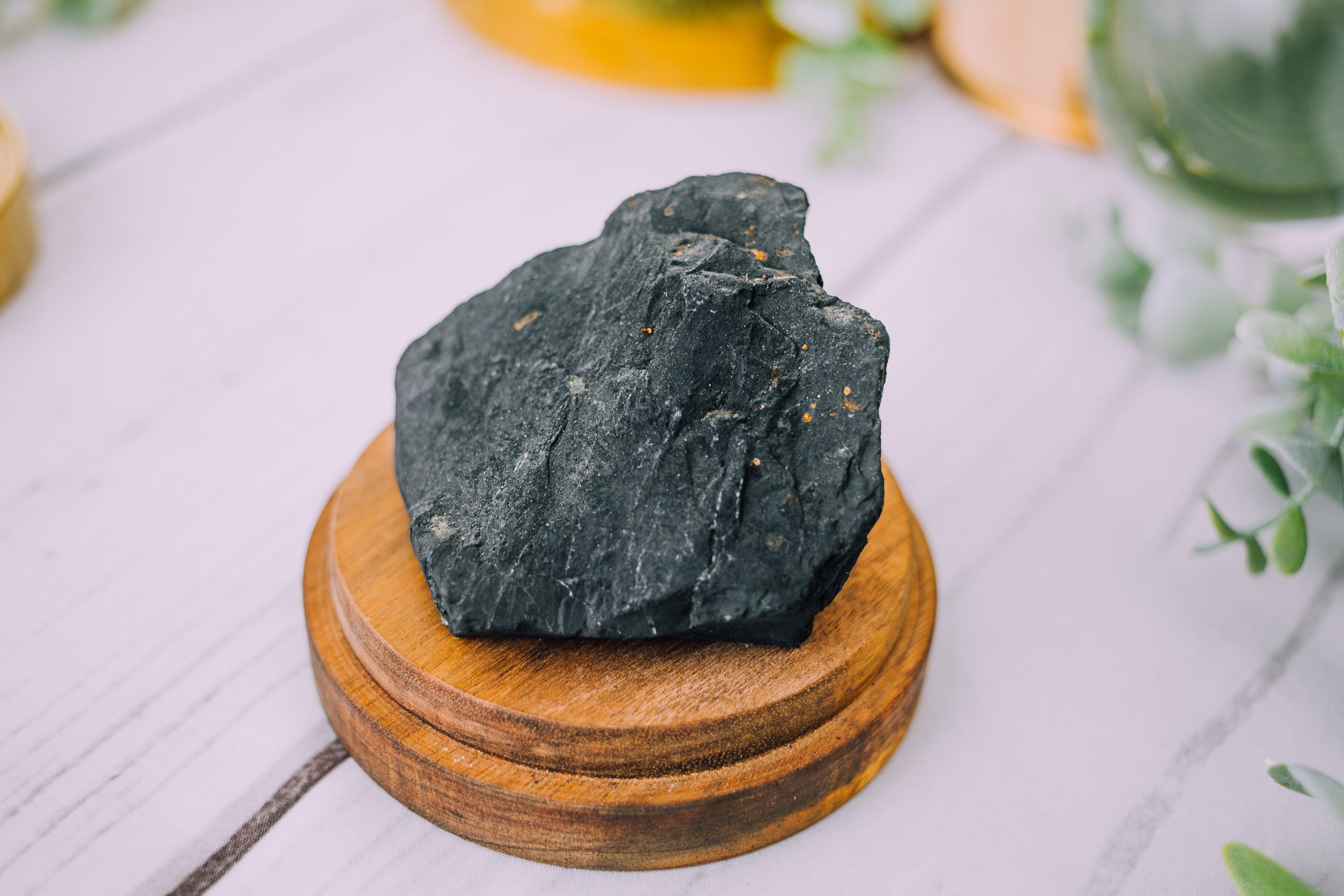 Black Shungite XL Rough Raw Chunk, High Grade A Quality - Healing ...