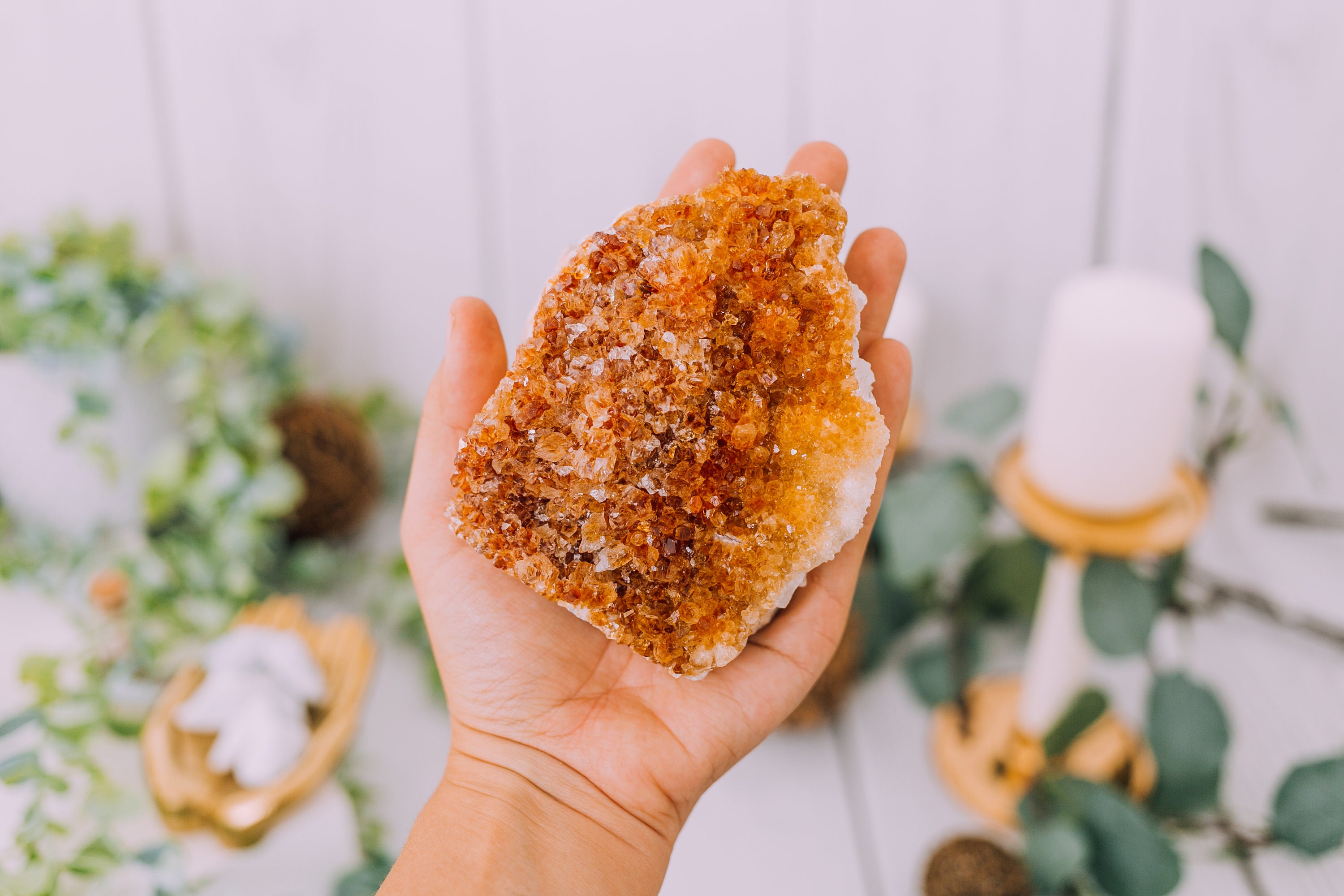 Raw Natural Citrine Cutbase Self Standing Citrine Citrine - Etsy