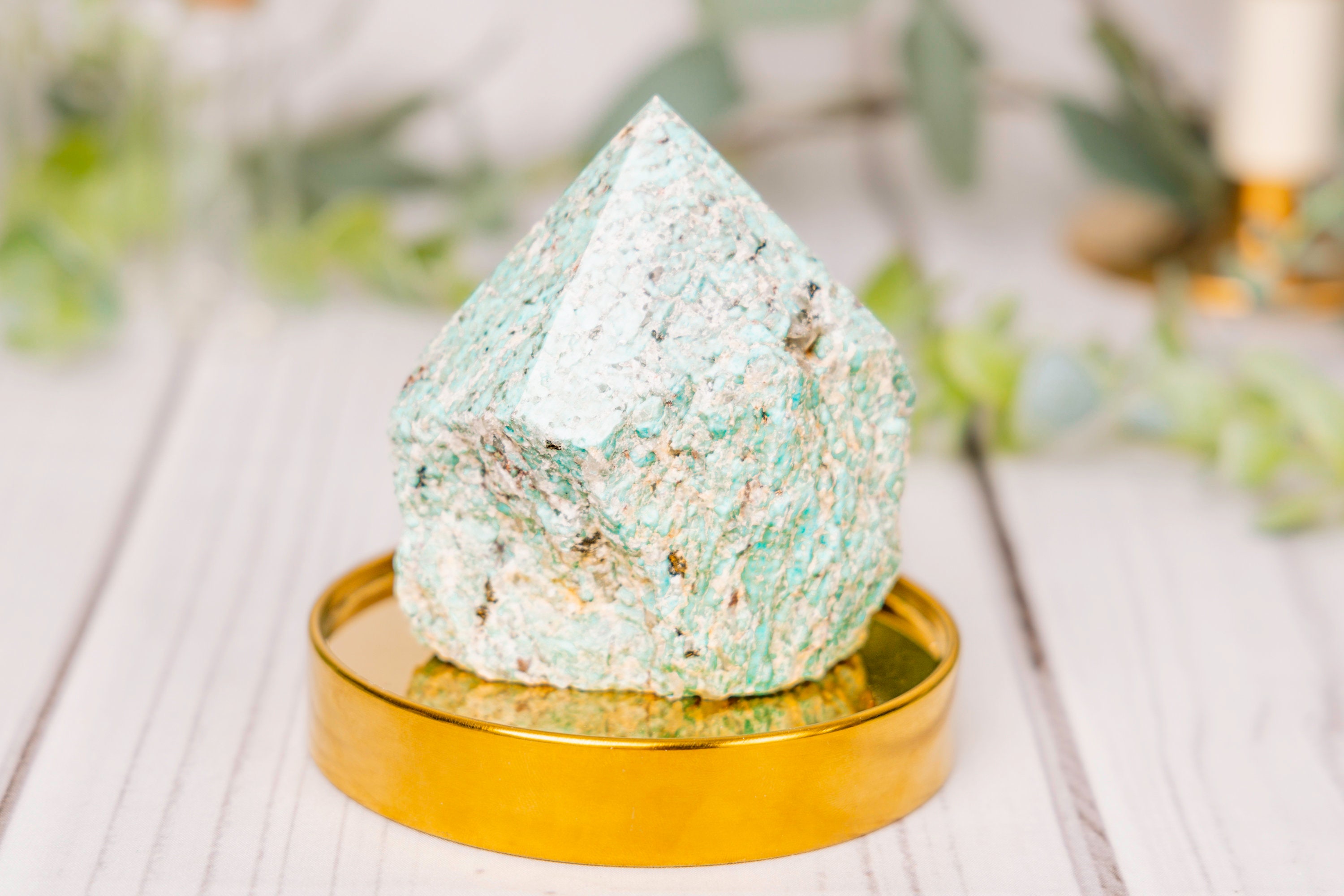 Amazonite Polished Point Stone Points Crystal Points - Etsy