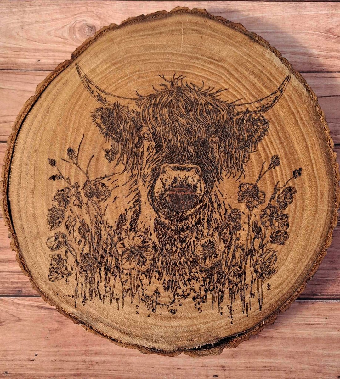 Highland Cow, Wooden Sign, Coo, Indoor, Wall Decor,welcome Sign ...