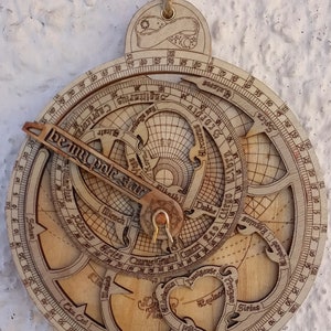 Original SVG Files for Wooden Astrolabe for Valentine's Day ...