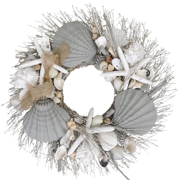 Seashell Wreath - Etsy