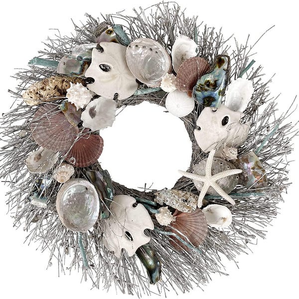Seashell Wreath - Etsy